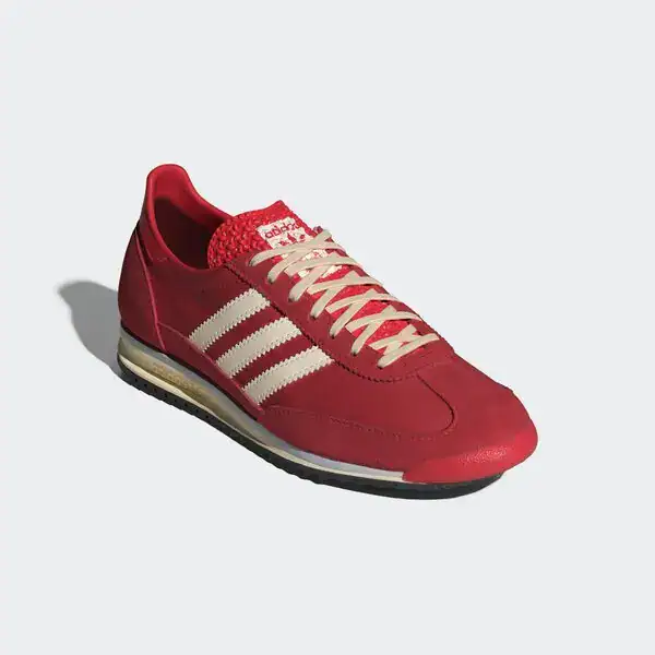 adidas gazelle silver green womens SL 72 OG Shoes Crystal Linen/Ivory/Off White – Karen Walker main image 0