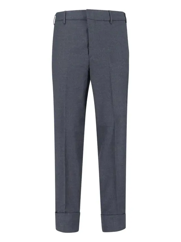 CRUNA Kensington Virgin Wool Trousers - Gray