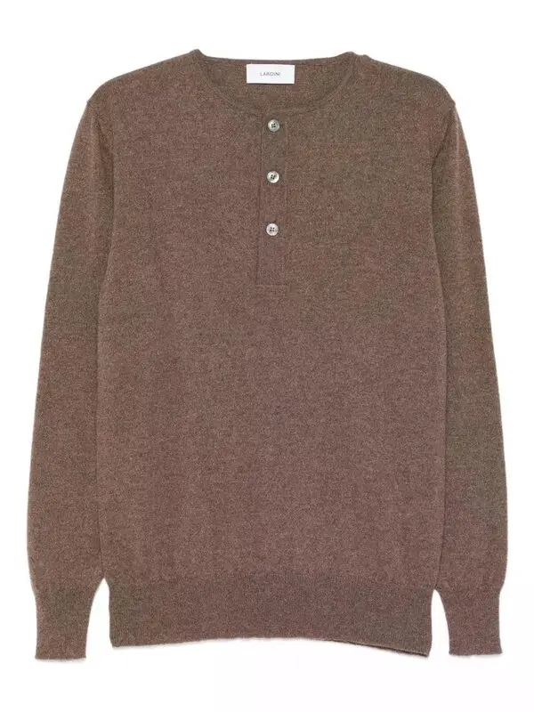 LARDINI Buttoned Sweater