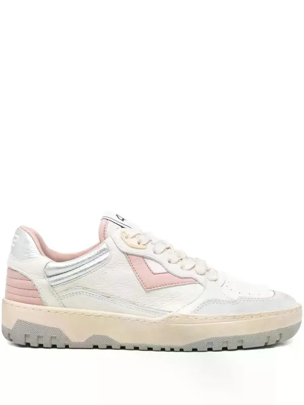 4B12 Olimpia Panelled Sneakers - White