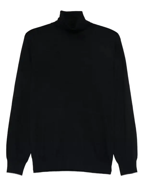 KANGRA Fine-knit Jumper - Blue