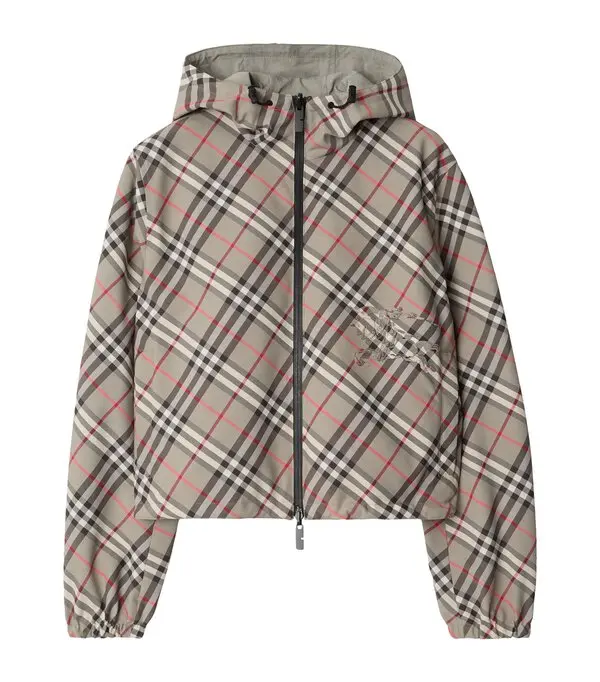 Burberry Technical Reversible Hooded Jacket - Green