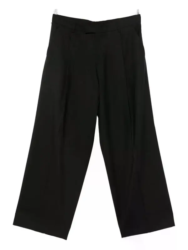 BE ABLE Pleated Trousers - Black