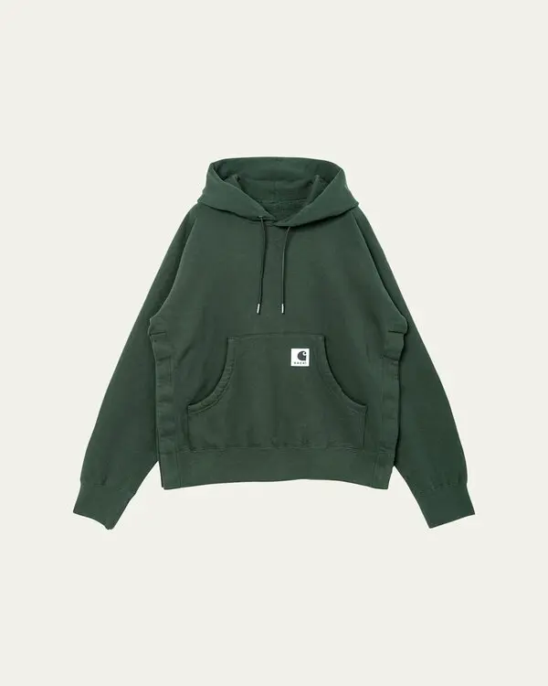 SACAI X CARHARTT WIP Washed Cotton Hoodie