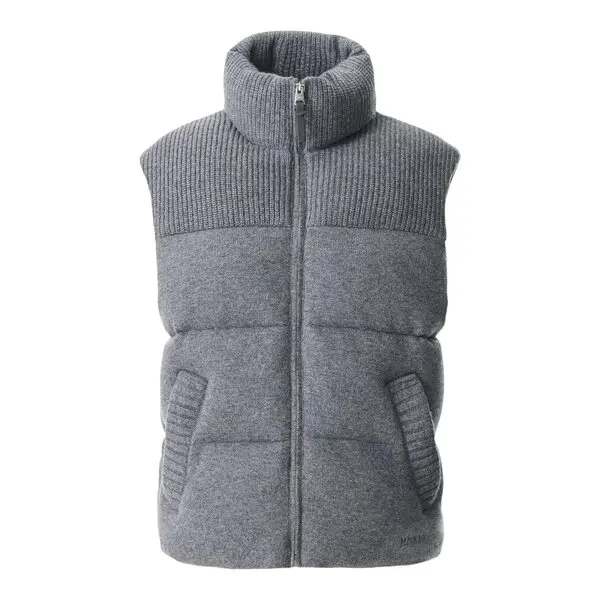 Mackage Braxton Cashmere Wool Blend Vest - Carbon Mix