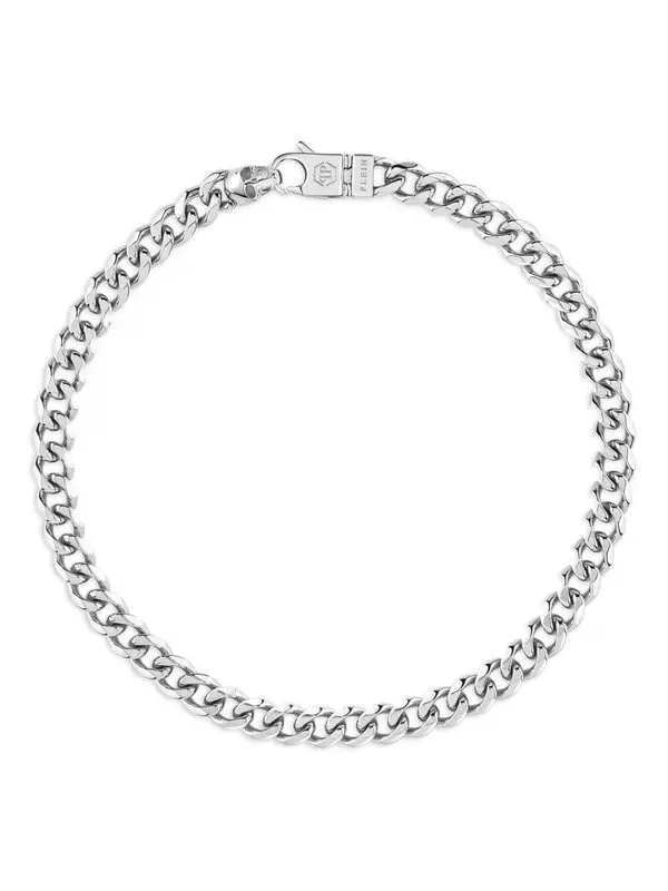 Philipp Plein Icon Chain Necklace - Silver