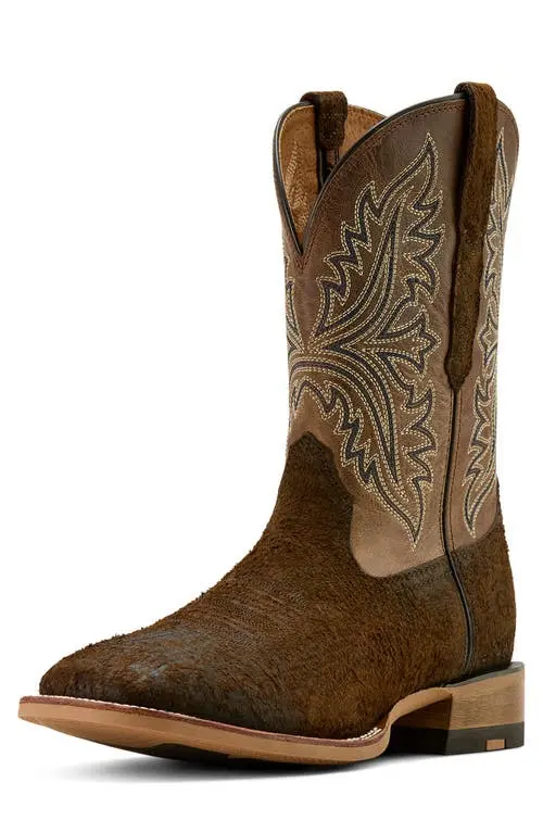 Ariat Walker Cowboy Boot - Best Bronze Roughout/conquest