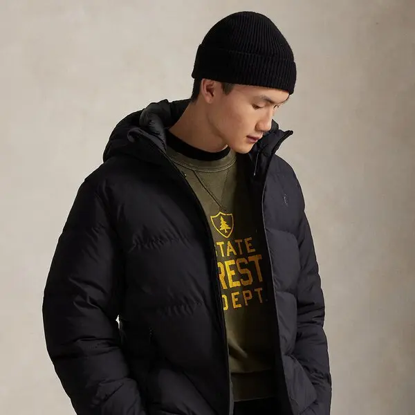 Ralph Lauren Parkview Down Coat - Polo Black