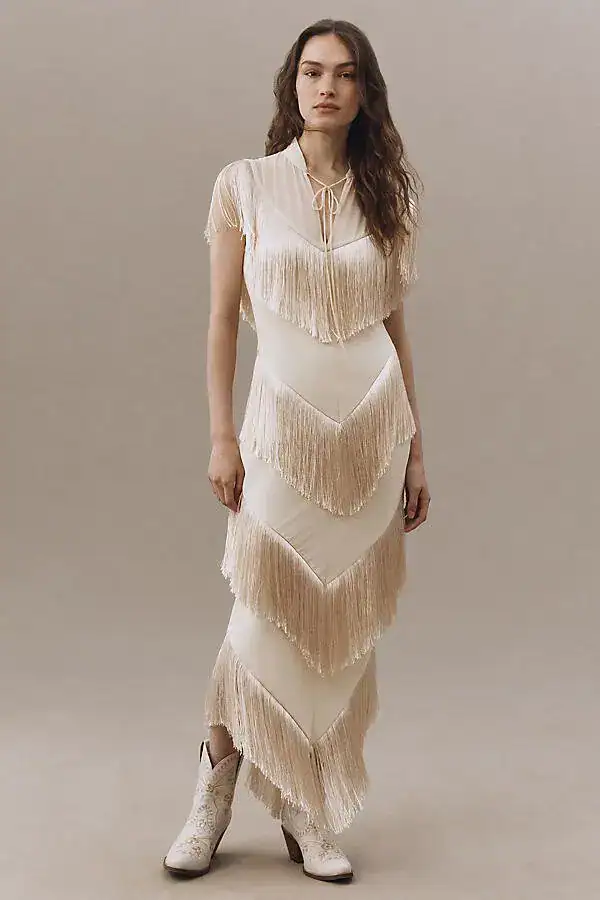 xandra ribbed knit dress Sleeveless Contrast Ribbed Knit Maxi Dress main image 0