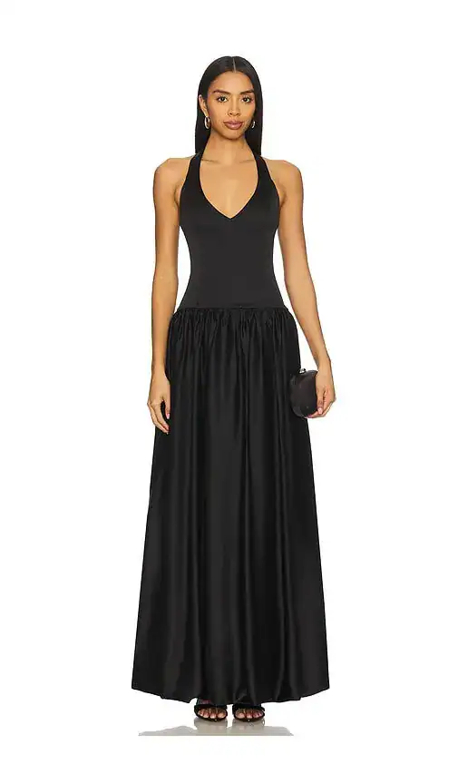 Show Me Your Mumu Eliza Maxi Dress - Black - 6% Off | Editorialist