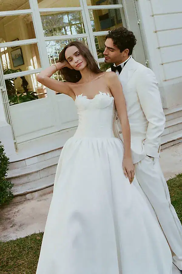 white christmas dresses Spring 2020 Valentino by Pierpaolo Piccioli Runway White 'Le Blanc' Tu –  Shrimpton Couture