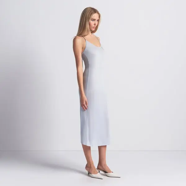 batwing jersey dress Osiri Batwing Plunge Mini Dress in Jersey Black main image 0