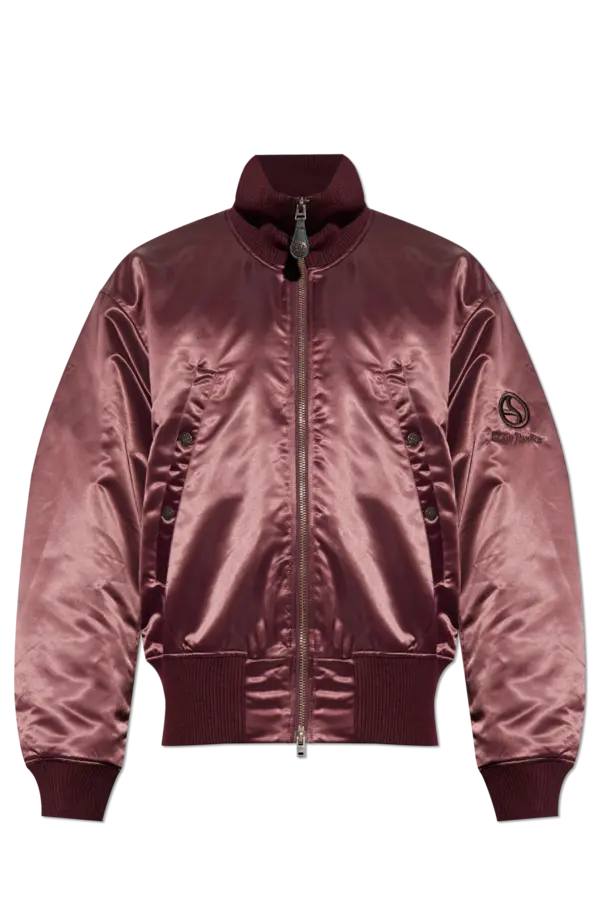 Acne Studios Reversible Bomber Jacket In Pink - 30% Off | Editorialist