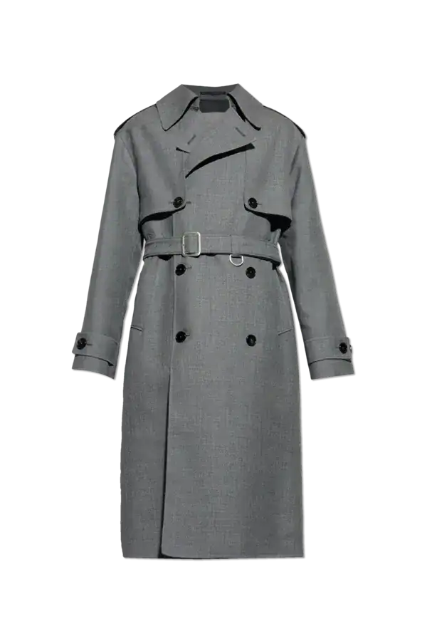 ジャケット・アウター 90s jil sander spring coat (48) grey Jil Sander Wool Coat - Grey | Editorialist