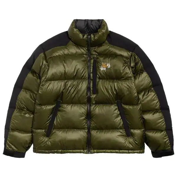 StüSsy X Mountain Hardwear Subzero Down Jacket - Green | Editorialist