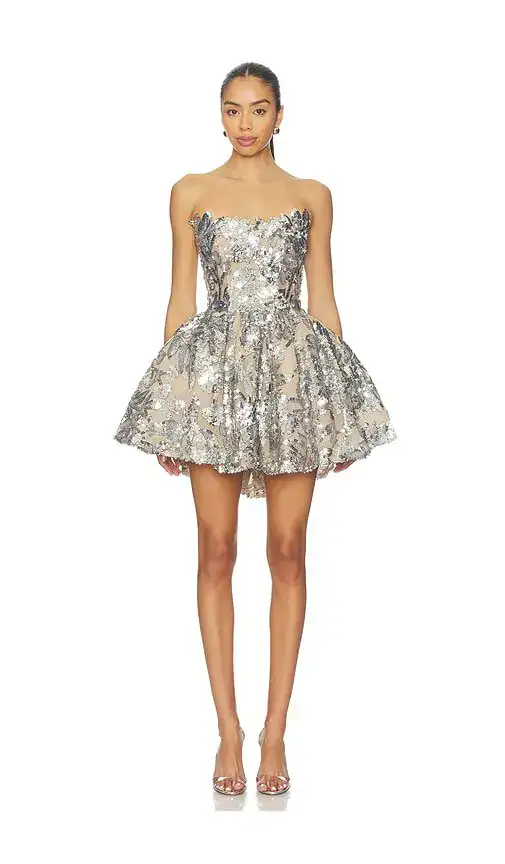 white christmas dresses Jasmine Noir Gown by Bronx and Banco – The Fitzroy