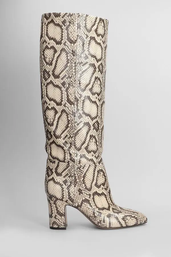 Paris Texas Lavinia Boot 75 High Heels Boots In Python Print - 33% Off ...