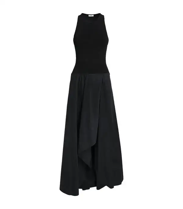 betsy & adam asymmetrical one-shoulder sheath dress JACQUEMUS White asymmetric cotton dress main image 0