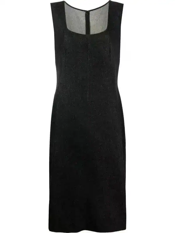 Dolce & Gabbana 1990s Fitted Dress - Black