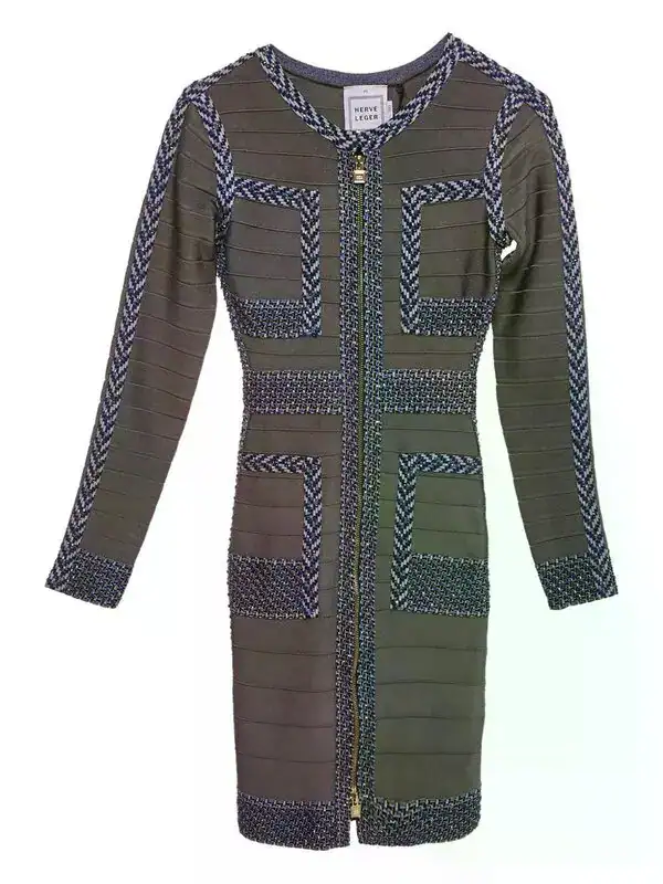 herve leger beaded bandage dress Adaya Strapless Beaded Gown main image 1