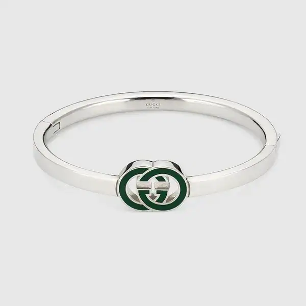 Gucci Interlocking Bangle Bracelet - One-Color | Editorialist