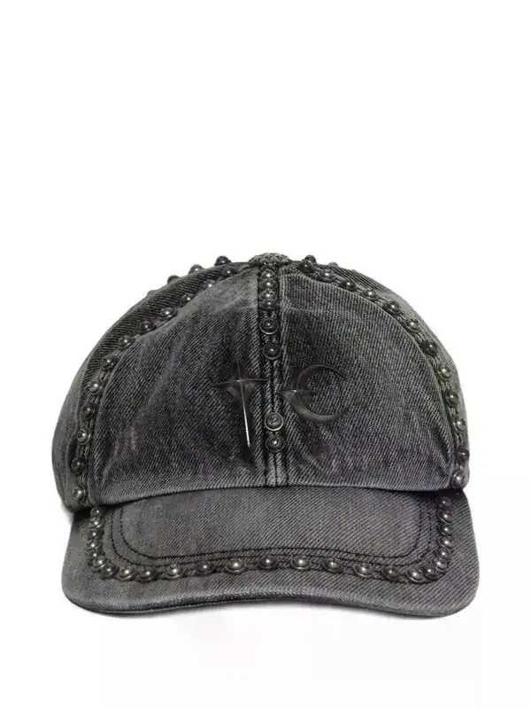 Thug Club Studded Baseball Cap In Grey - 8% Off | Editorialist