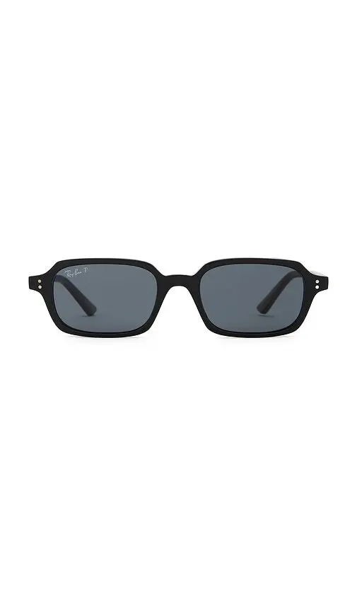 Ray-Ban Zuri Bio-Based Sunglasses - Black & Dark Grey Polar | Editorialist