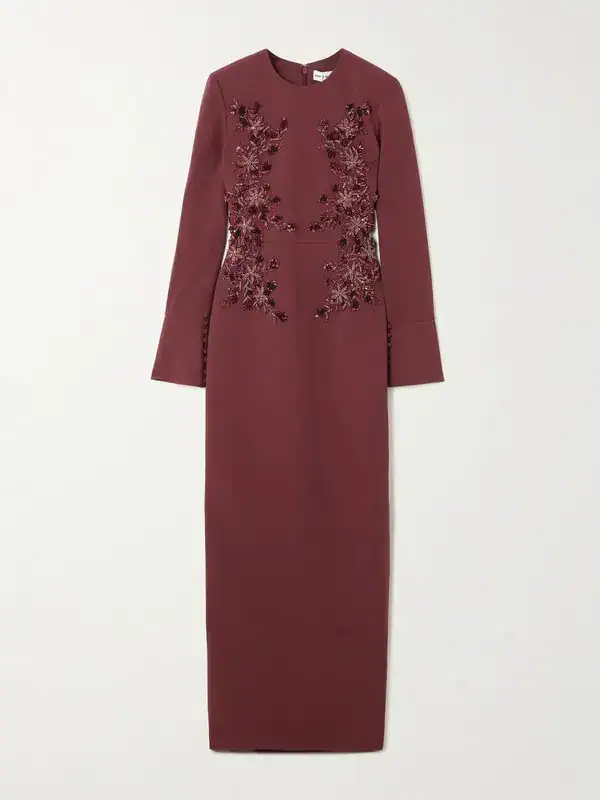 rebecca vallance burgundy dress Avalon Mini Dress – Rebecca Vallance main image 0