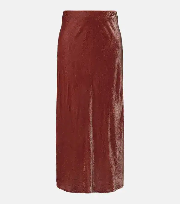 Abito Midi Velvet By Graham & Spencer Rori, Cotone 100%, Occhielli E Bottoni, Taglia Regolare, Nuovo