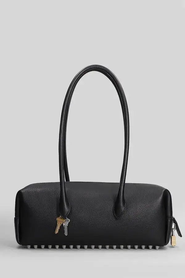 Alexander Wang Roux Medium Shoulder Bag In Black - 25% Off | Editorialist