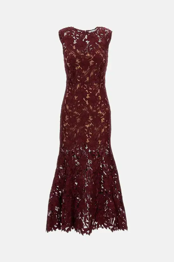 white christmas dresses Klara Cut Out Maxi Dress main image 1