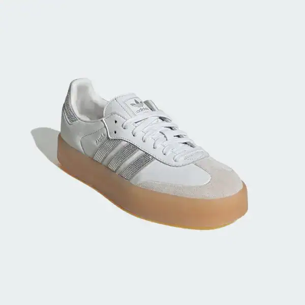 adidas gazelle silver green womens Adidas Samba Platform White main image 0
