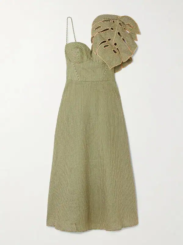 farm rio green striped dress All For You Green Plaid Midi Dress – Shop the Mint