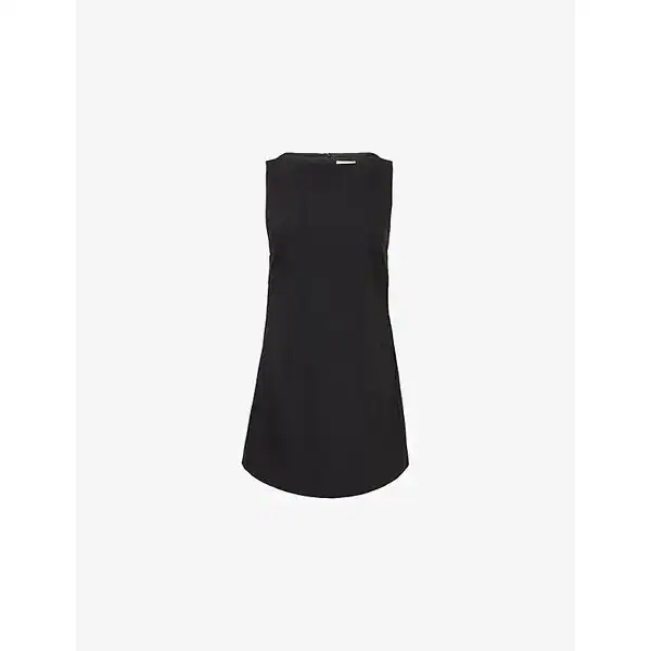 Dissh Rowie Boat-Neck Mini Dress - Black | Editorialist
