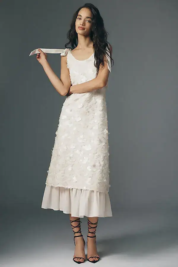 sachin and babi light blue dress This 'flattering' Anthropologie dress is 'perfect' for holiday parties —  shoppers say it's 'easy to dress up or down'