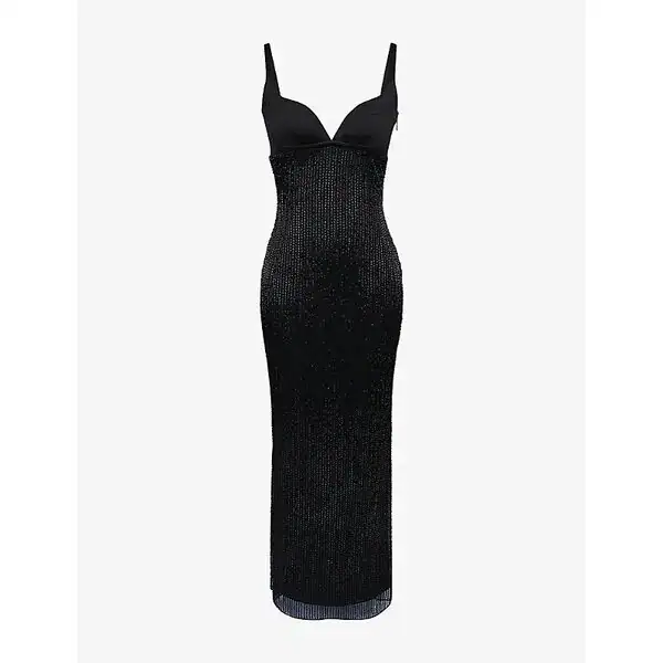 long cute dress Cute and simple long party dress with short sleeves – TP Kjoler main image 1