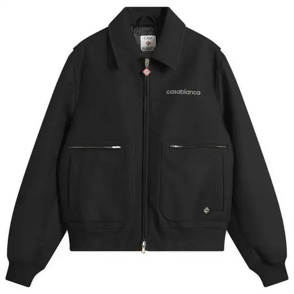 ジャケット・アウター Volume Collar Blouson agawd A-COLD-WALL* jacket Veneer men's brown color ACWMO268 at PRM US