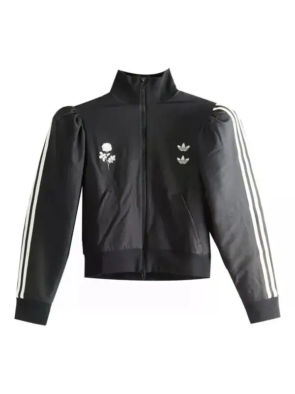 Adidas X Willy Chavarria Zip-Up Track Jacket - Black | Editorialist