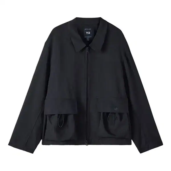 Y3 Patch Coach Jacket In Black | Editorialist