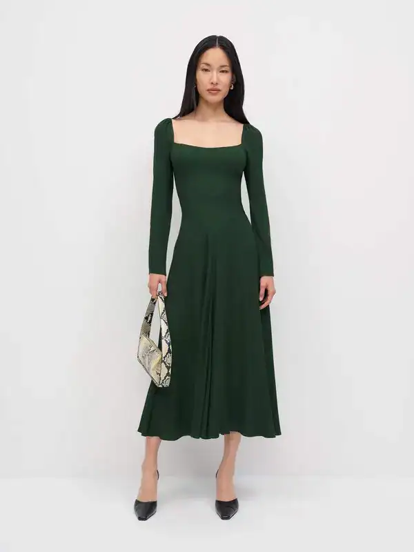 reformation green and white dress REFORMATION Size 0 Green White Viscose Abstract A-Line Dress – Sui Generis  Designer Consignment