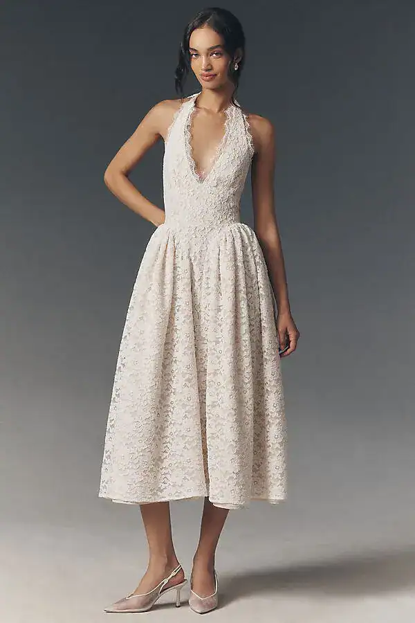 sachin and babi light blue dress Nellie Drop Waist Maxi Dress in Blue main image 0
