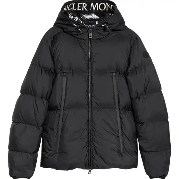 Moncler Montcla Short Down Jacket - Black | Editorialist