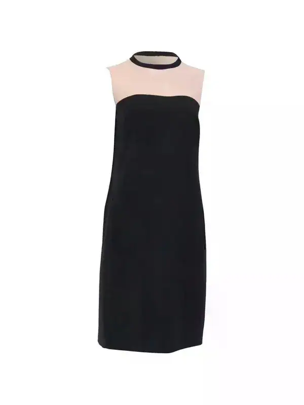 Akris Colour-block Mini Dress - Black