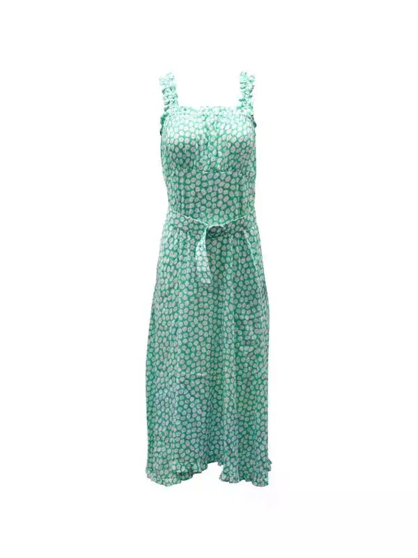 Faithfull The Brand Floral-print Dress - Green