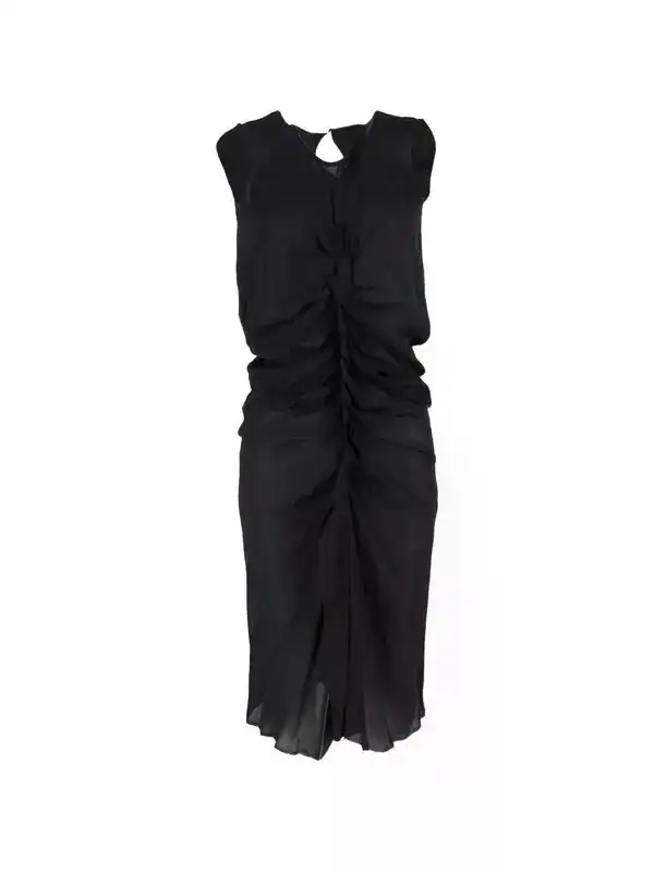 black isabel marant dress Feeling Fancy Black Satin Midi Dress – Shop the Mint
