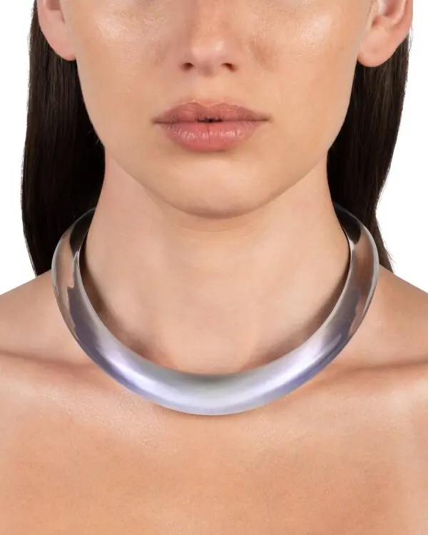 Alexis Bittar Lucite Collar Necklace - Aurora