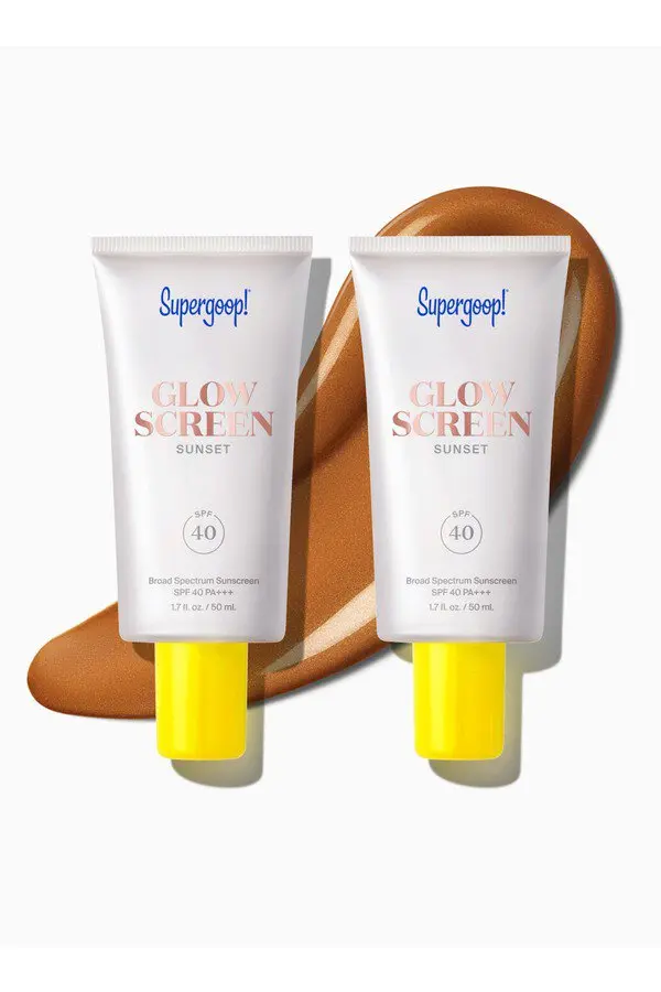 SUPERGOOP Glowscreen Spf 40 In Sunset 2 Pack - Natural