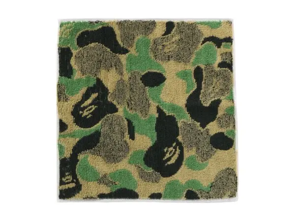 BAPE Abc Camo Hand Towel - Green