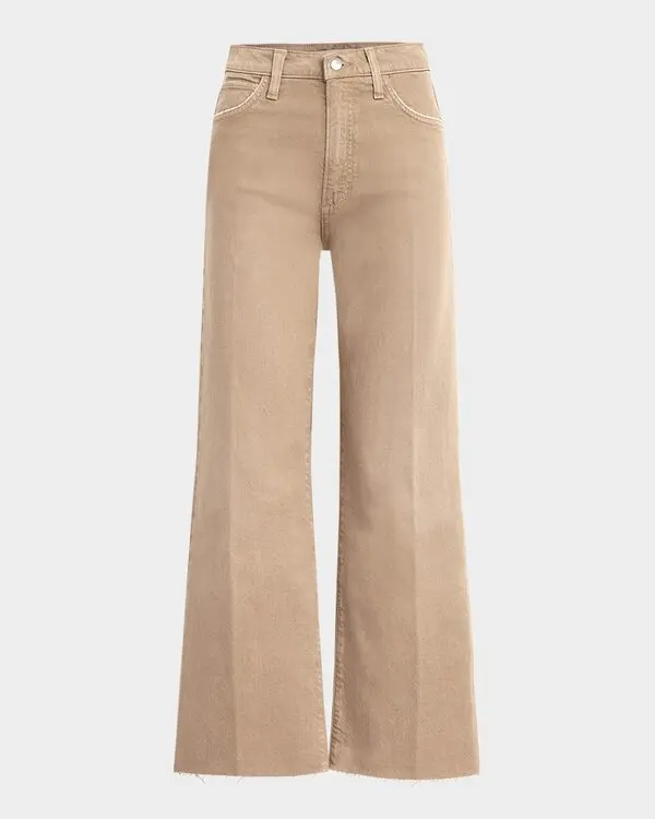 Joe's Jeans The Blake Cropped Wide-leg Jeans - Ginger Root