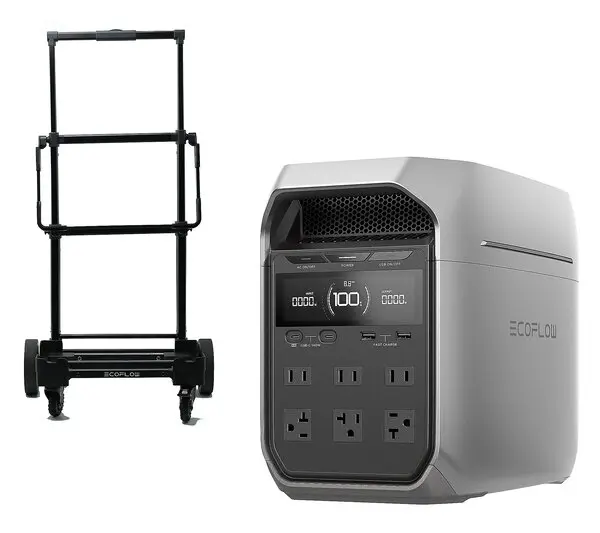 ECOFLOW Delta 3 Plus 1000wh Power Station &trolley